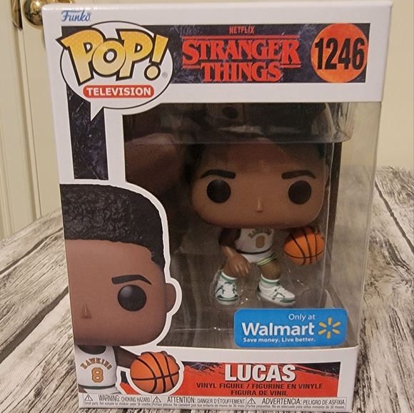 Funko | Toys | Funko Pops Stranger Things Lucas W Basketball Exclusive ...